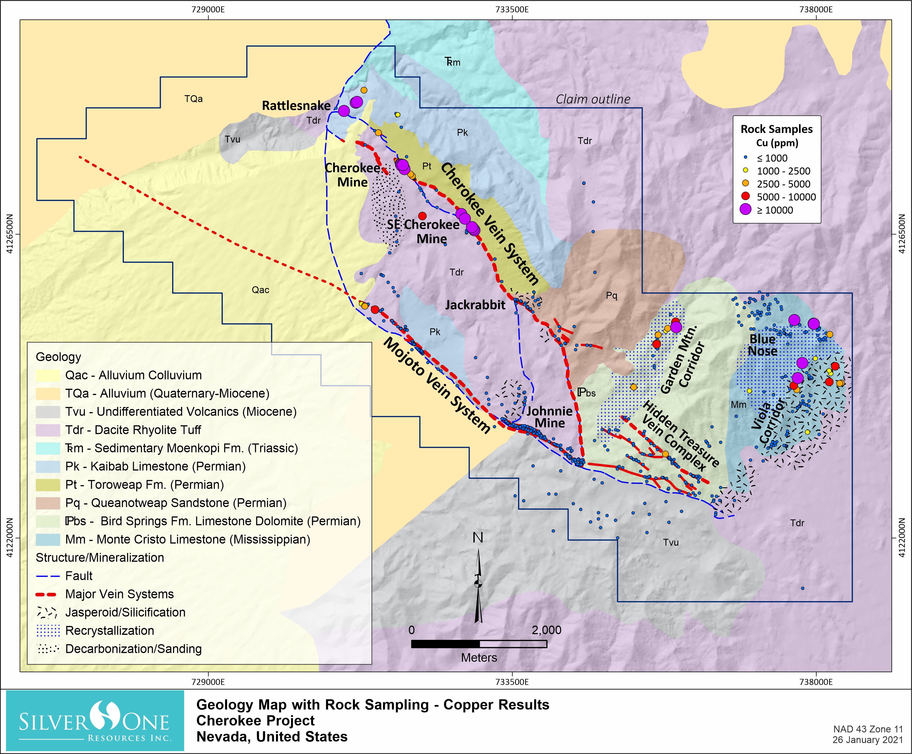 Nevada, United States | Silver One Resources Inc.